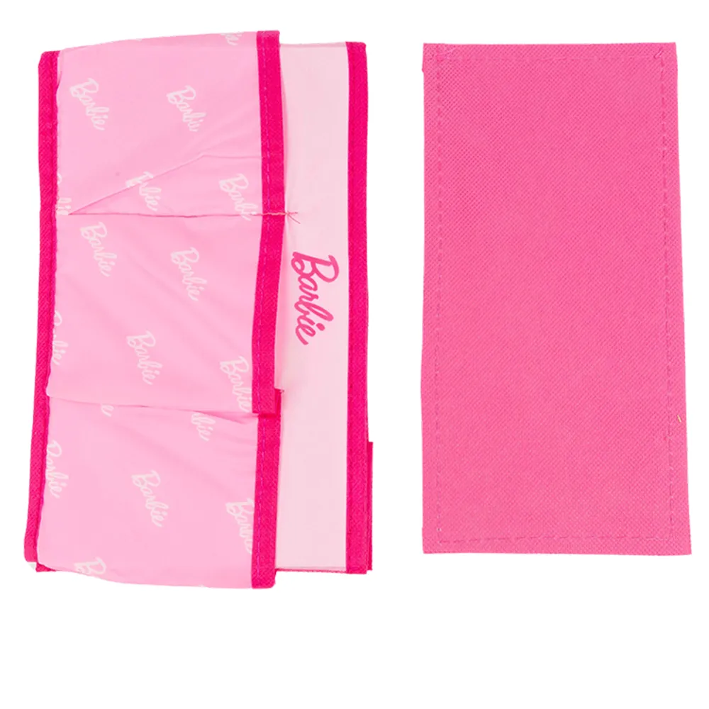 Barbie Collection Fabric Storage Box with 3 Side Pockets - Miniso Kenya