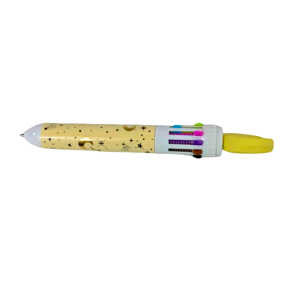 Golden Moon Series 10-Color Ballpoint Pen - Miniso Kenya